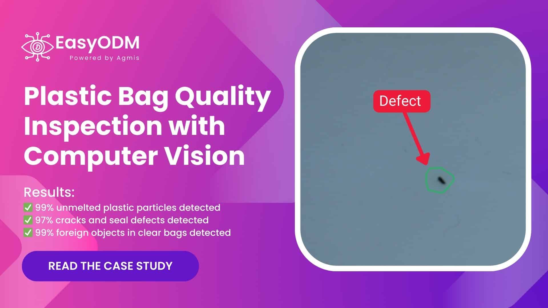 Plastic Bag Quality Inspection With Computer Vision: Case Study - EasyODM